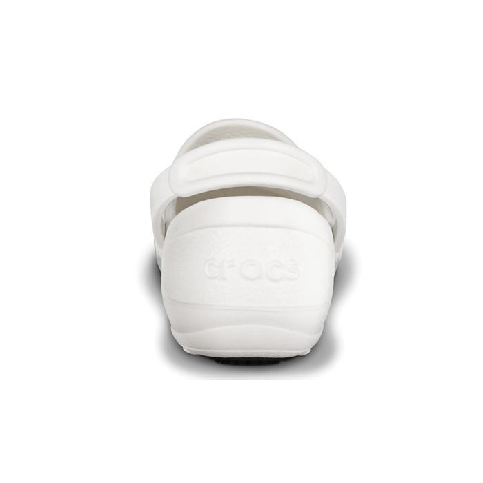 Crocs Clogs Mercy Work weiß-silber für 0,00